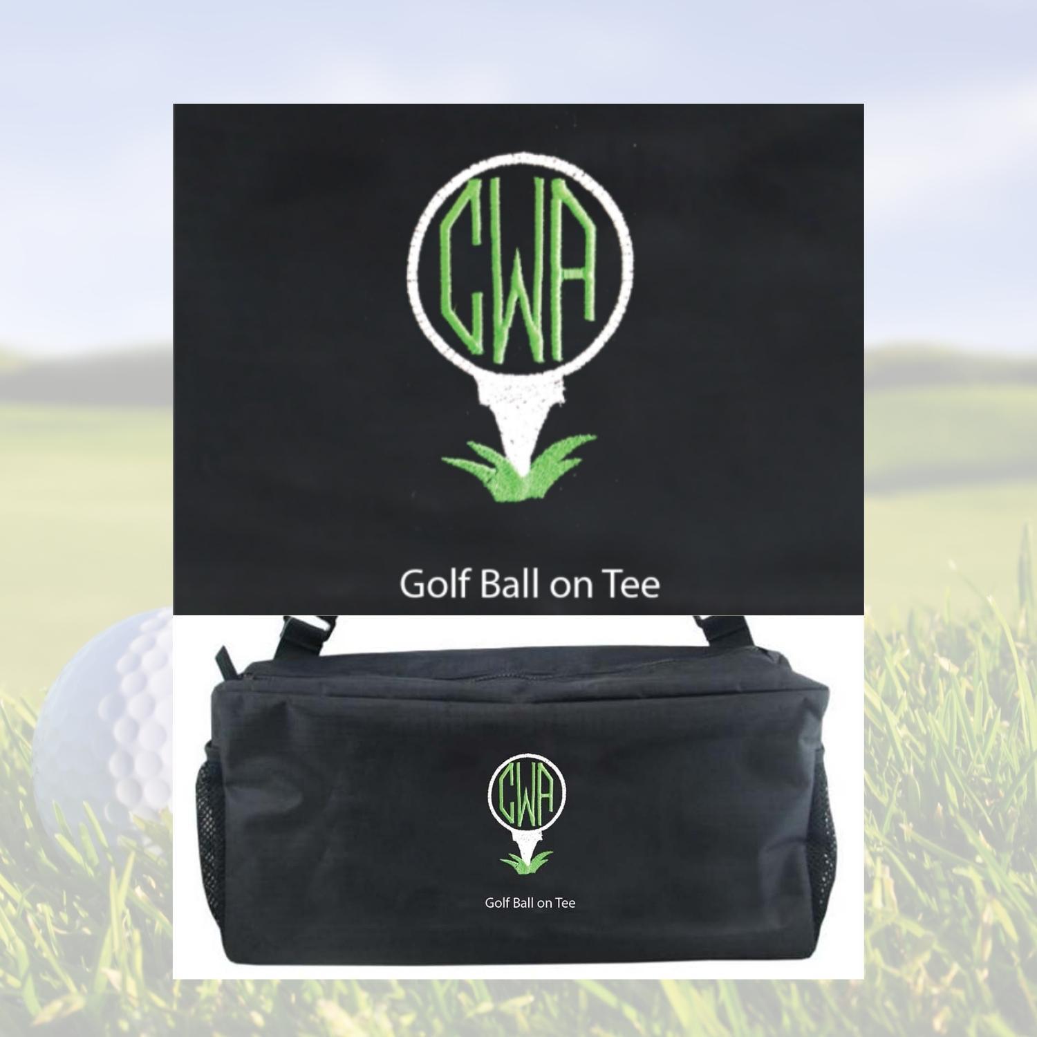 GOLF TOTE (Pick Design / Add initials in Design) – Personal Go Fan